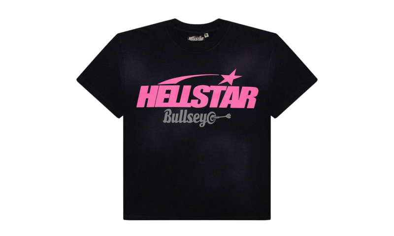 Hellstar Classic T-Shirt (Regular Logo) Black/Pink – Bullseye Sneaker ...